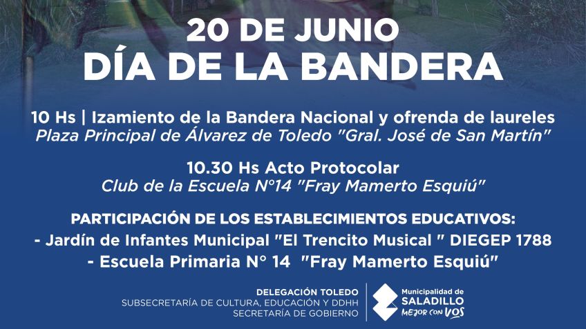 Actividades por el Día de la Bandera