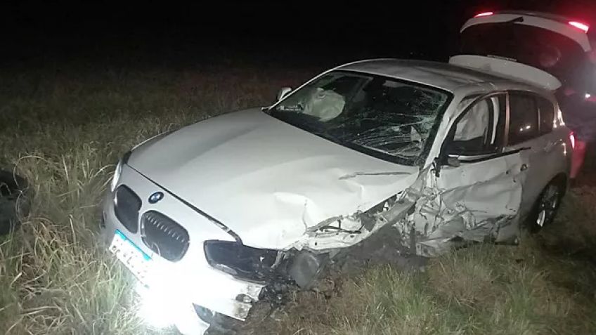 Colisión lateral entre dos vehículos