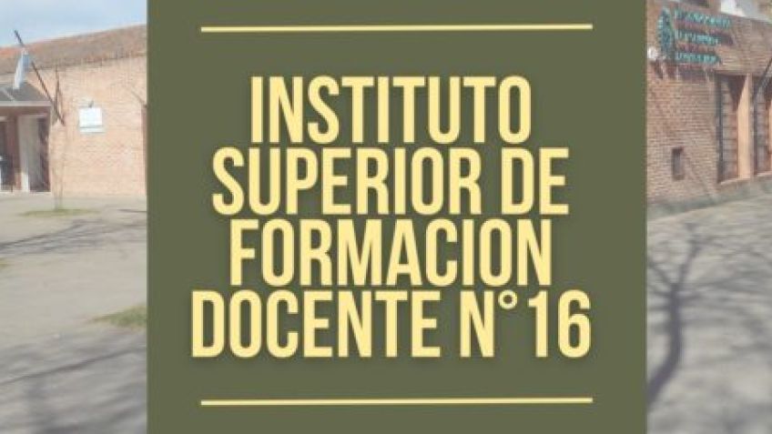 ISFD 16- Difusión y convocatoria de Espacios Curriculares